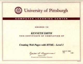 Html Certificate | PPT