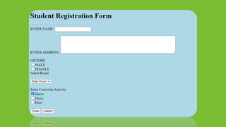 Html code revision | PPT