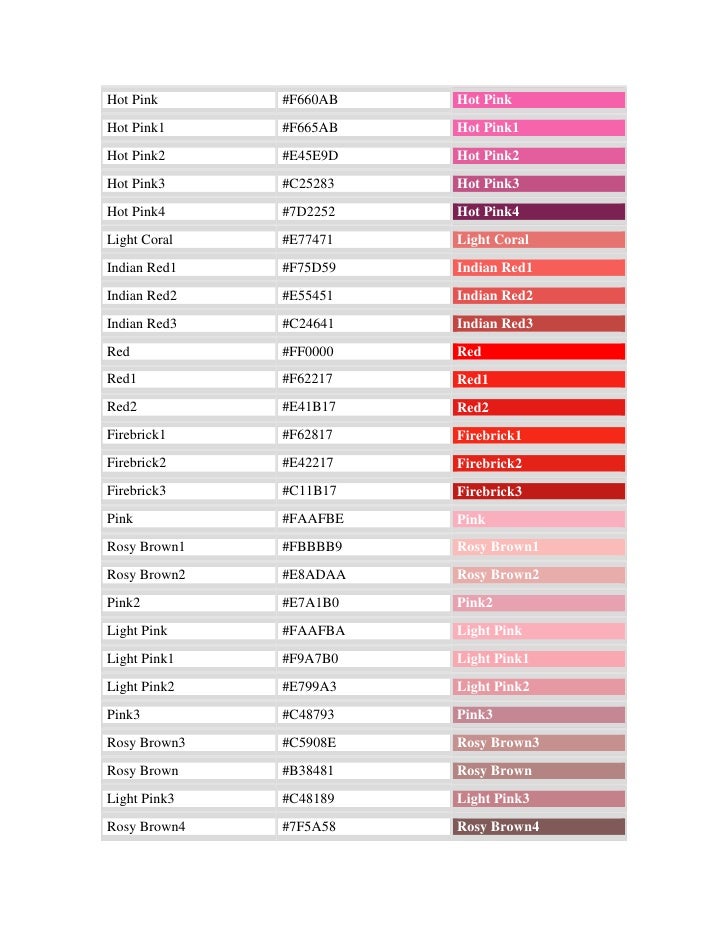 Blush Pink Color Number - invisible-death