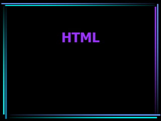 HTML course.ppt