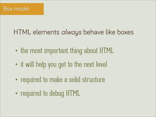HTML+CSS: how to get started | PPT