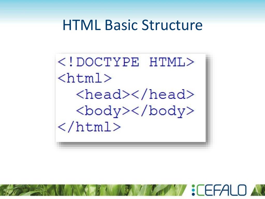 Introduction To Html And Css