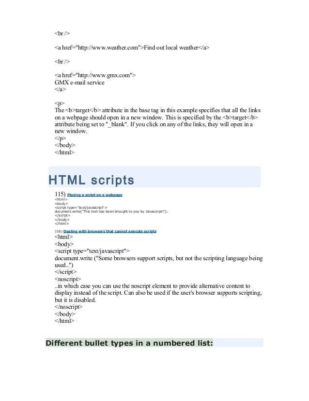 Html css java script