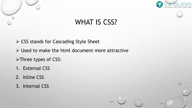 Html Css Computer Science Ppt