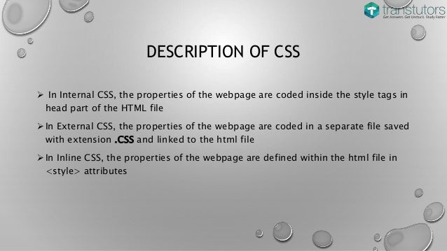 HTML CSS | Computer Science HTML CSS | Computer Science