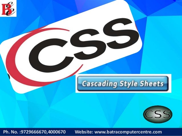 HTML & CSS Training Institute in Ambala ! Batra Computer Centre