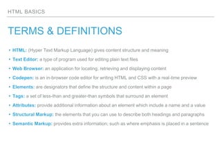 Gail Borden Library | HTML/CSS Program | PPT