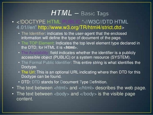 Html and css