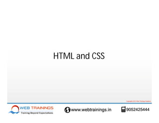 HTML and CSS Basics for SEO Professional | PDF