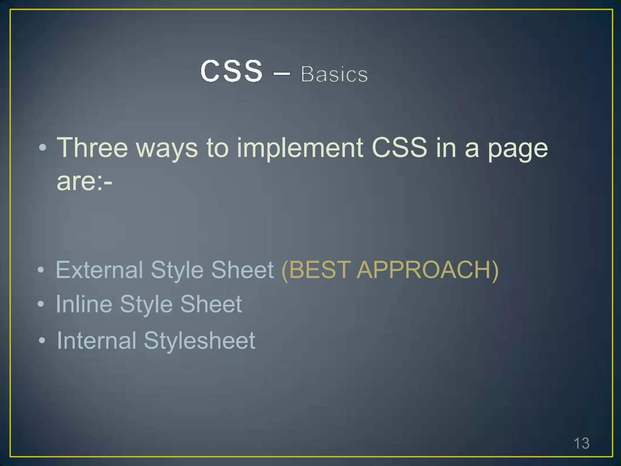 Html Css Intro Sanskar Saurabhpptx