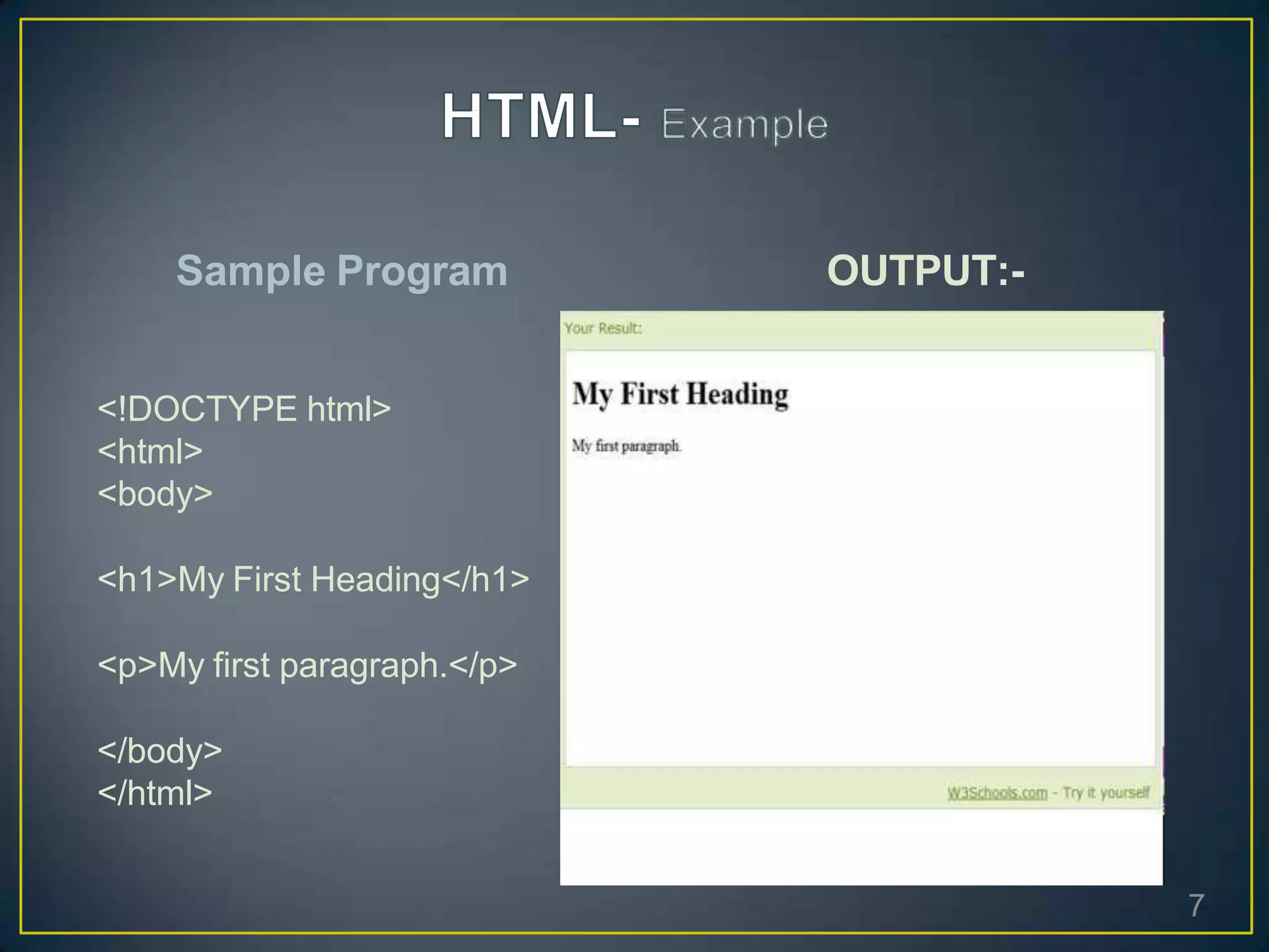 Html Css Intro Sanskar Saurabhpptx 5808