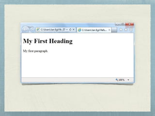 HTML, CSS, JavaScript | PPT