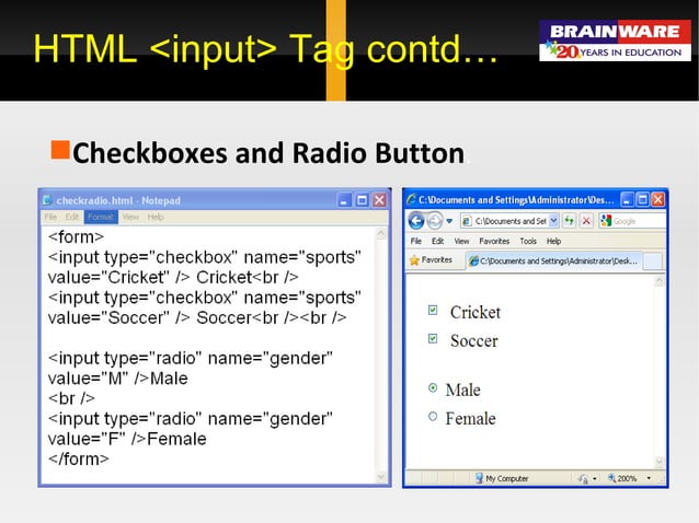 Web Development Using Html And Css Ppt