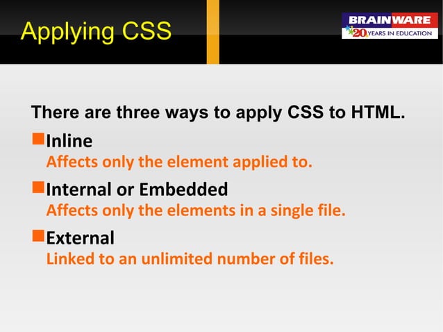 Web Development Using Html And Css Ppt