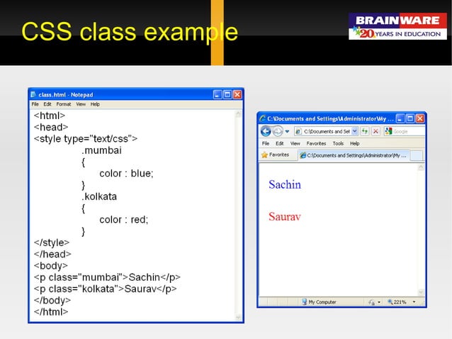 Web Development using HTML & CSS | PPT | Web Design and HTML | Internet