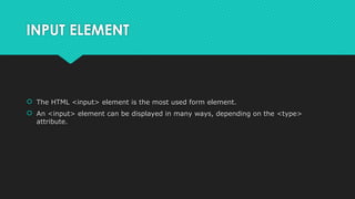 HTML DAY 4 presentation for beginners friendly | PPTX | Web Design and HTML | Internet