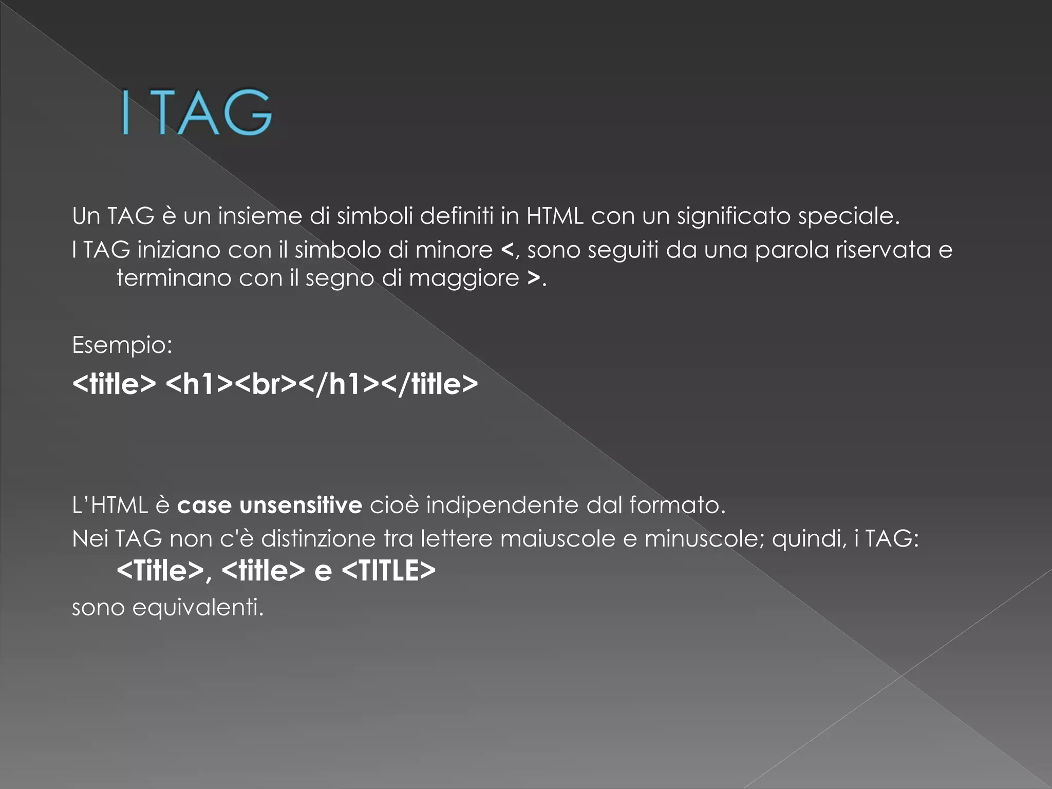 HTML e CSS Prima Lezione | PDF | Web Design and HTML | Internet
