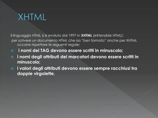 HTML e CSS Prima Lezione | PDF | Web Design and HTML | Internet