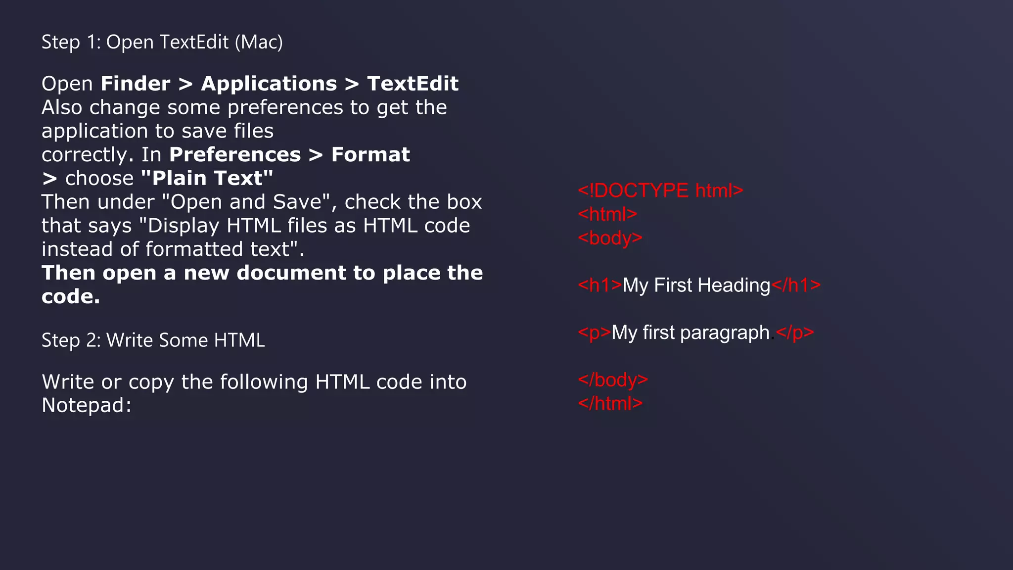 Html editors | PPTX