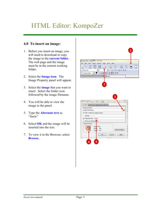 Html editor v3 | PDF