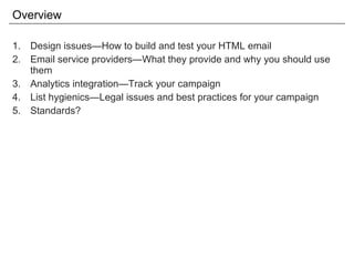 HTML email best practices | PPT
