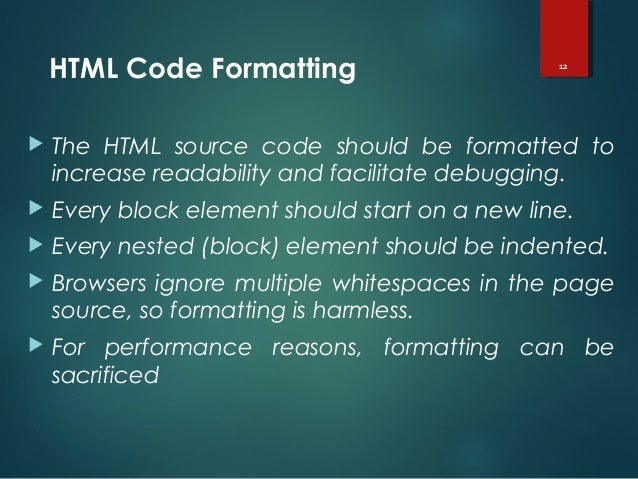 Html basics