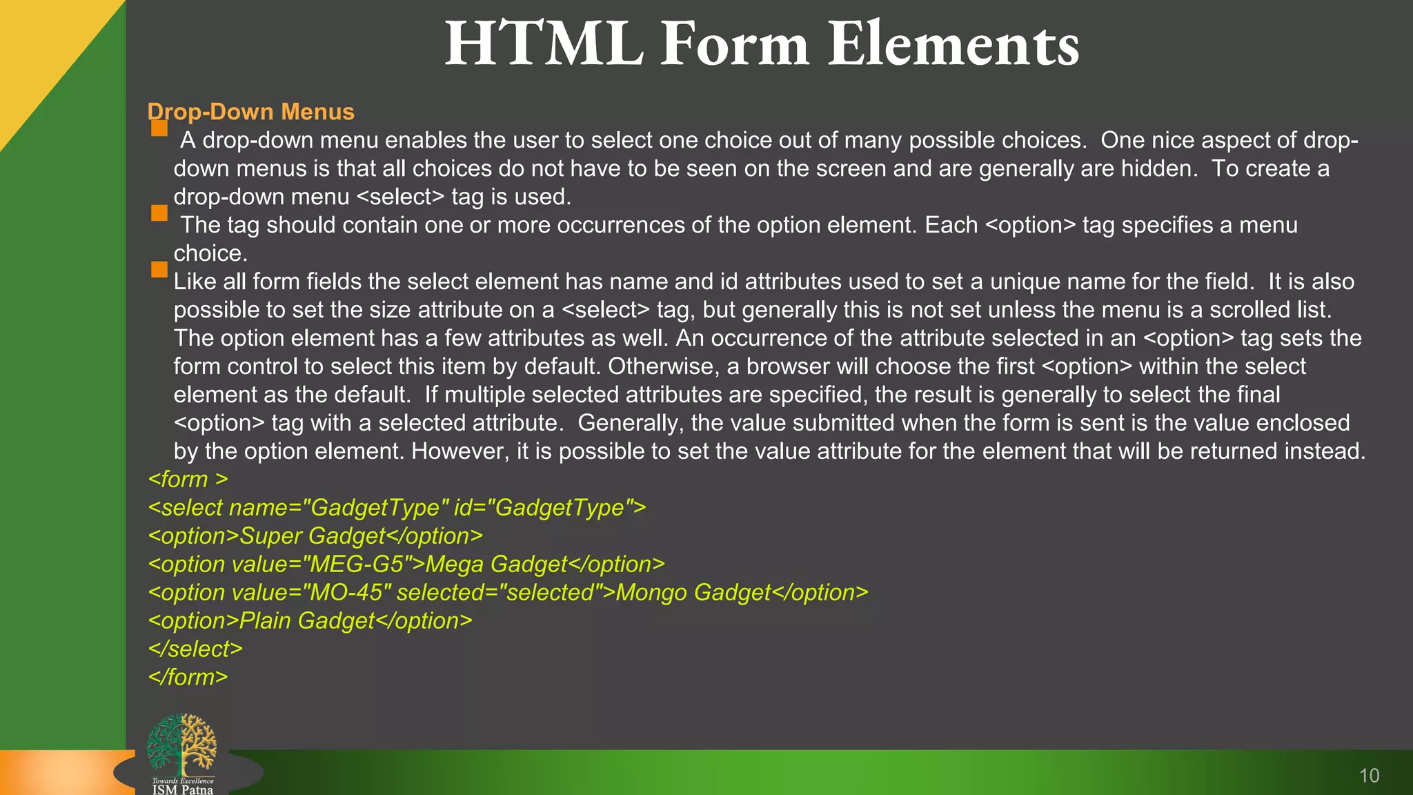 Html form | PPTX
