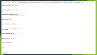 Html Form Controls | PDF