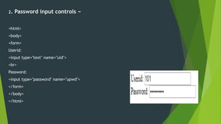 Html Form Controls | PDF