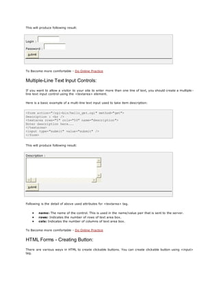 Html forms | DOCX
