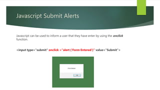 Higher - HTML forms | PPT