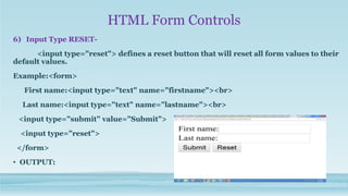 Html forms | PPT