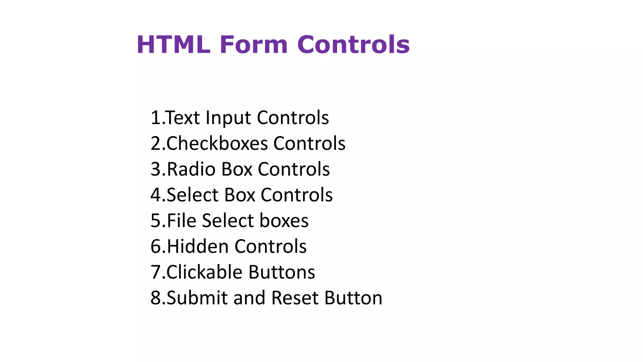 Html Forms | PPTX