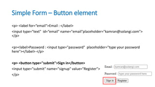 HTML Forms Basics by Kamran Solangi.pptx