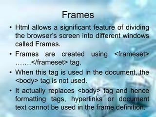 Frame Definition Computer