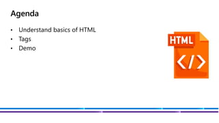 Fundamentals of HTML | PPTX