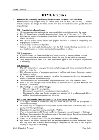 Html graphics | PDF | Web Design and HTML | Internet