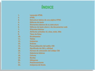 Presentación HTML | PPTX