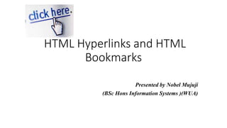 Html hyperlinks | PPT