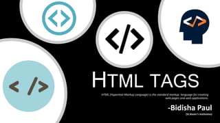 HTML (Hypertext Mark-Up Language) | PPTX