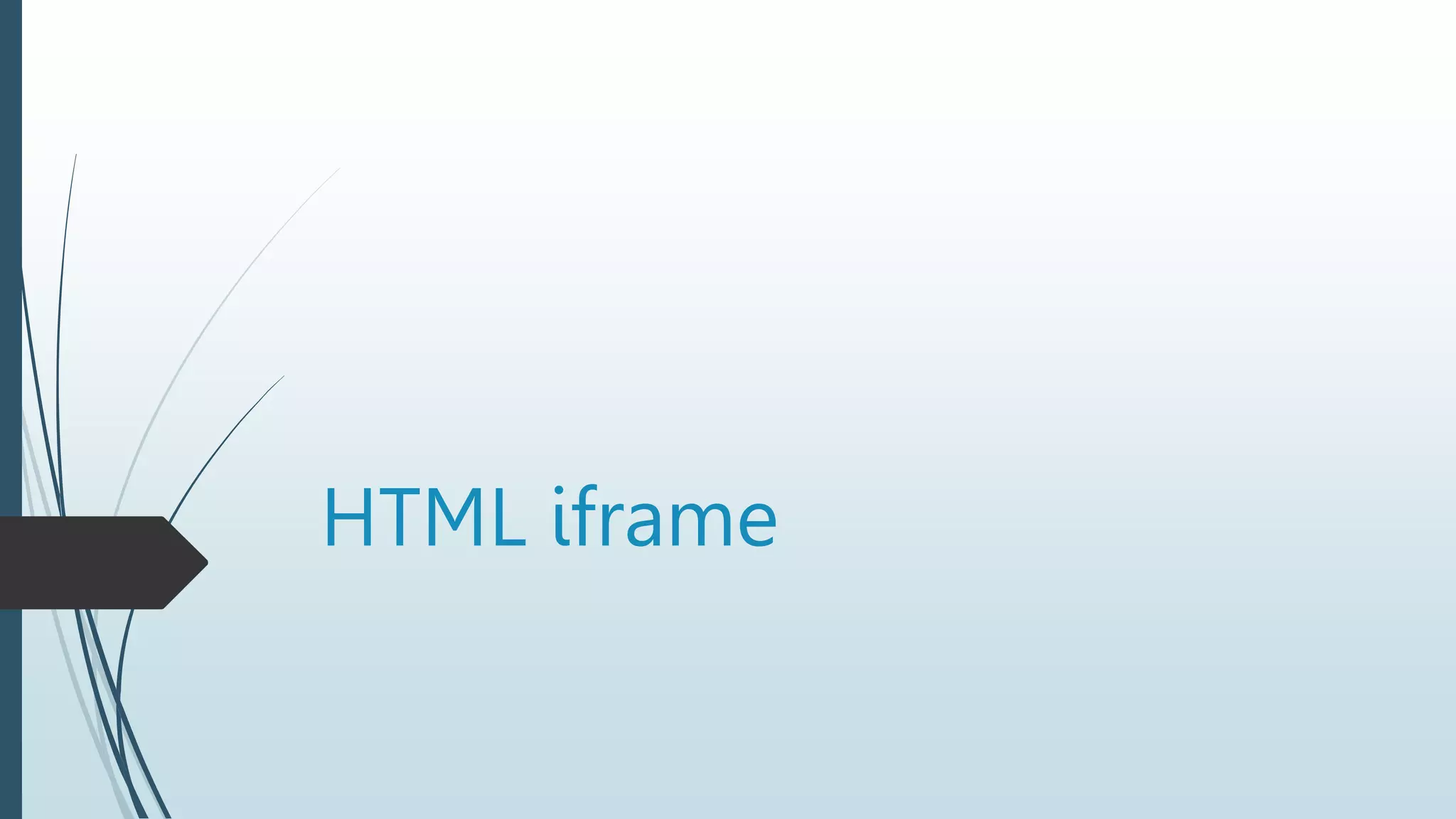 HTML iframe | PPTX
