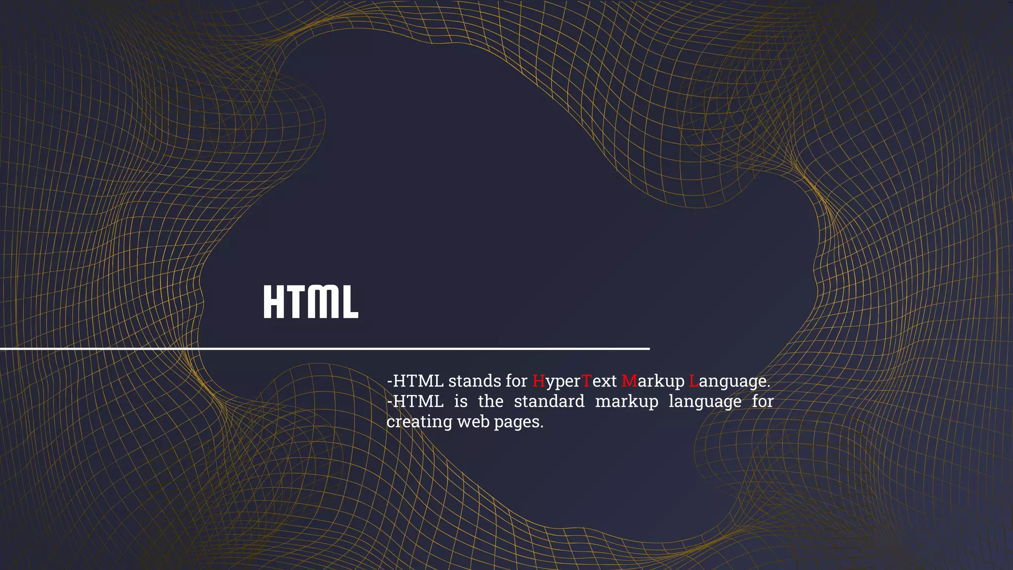 HTML Intro | PPT