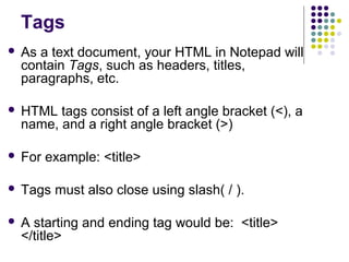 Html Slide Part-1 | PPT