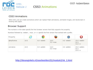Html les 2.5_animation | PPT