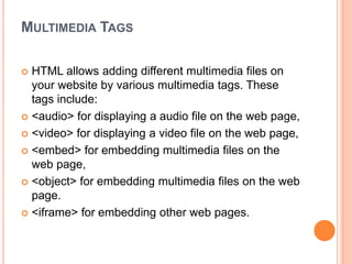 HTML Multimedia.pptx