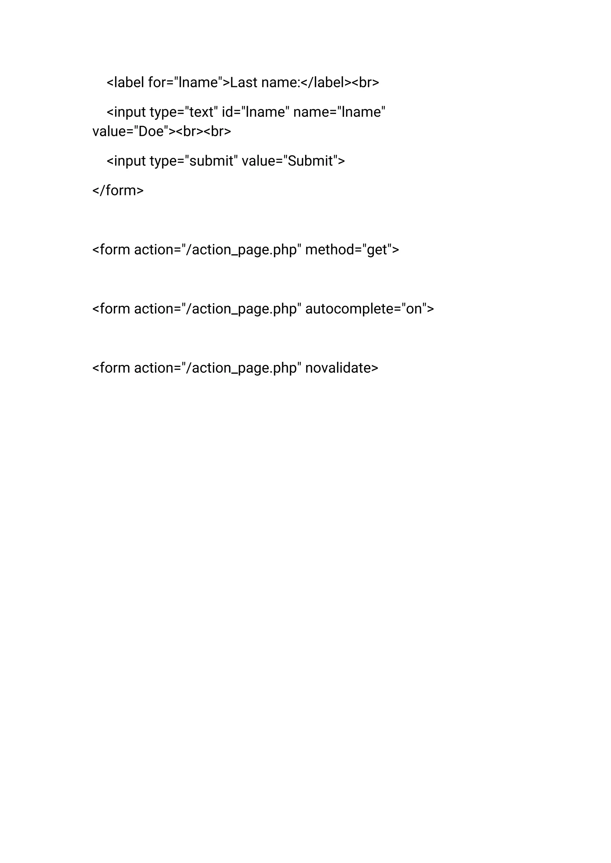 Html Notes For Demo Classes Pdf