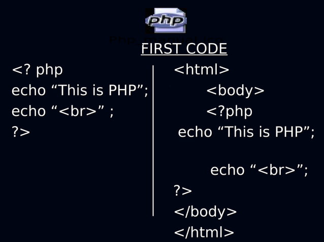 Html , php, mysql intro | PPT