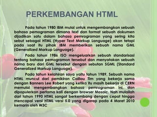 Html power point | PPTX