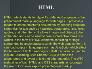 Html ppt | PPT
