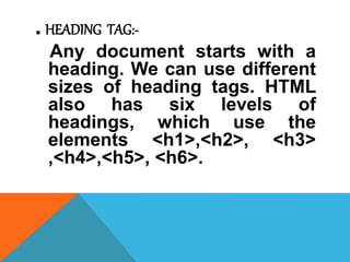 Html ppt | PPTX